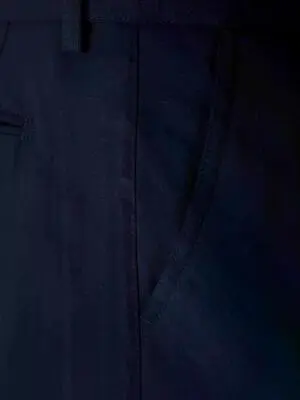 Canali Belted Trousers - Blue