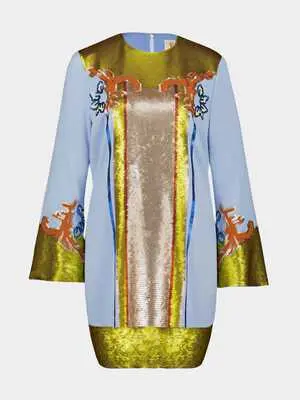 PAULA Hydra A-line Mini Dress - Multicolour