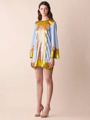 PAULA Hydra A-line Mini Dress - Multicolour