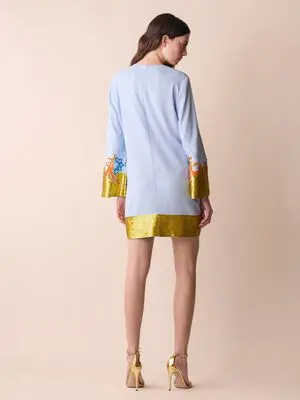 PAULA Hydra A-line Mini Dress - Multicolour