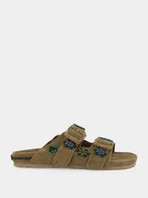 BAZISZT Sambla Suede Sandals