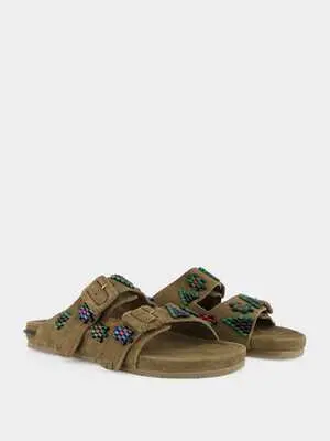 BAZISZT Sambla Suede Sandals
