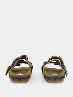 BAZISZT Sambla Suede Sandals