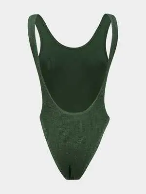 Bond Eye Crinkle Maxam One-piece Swimsuit - Green