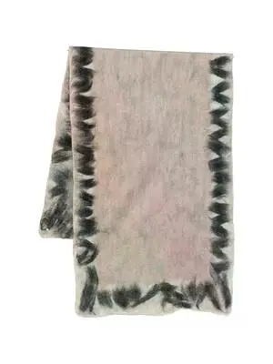 SILVANA Jagged-edge Scarf