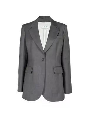 SA SU PHI Andrea Notch-lapel Blazer - Grey
