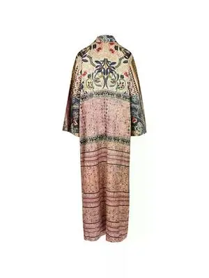 HUI HUI Printed Wide-sleeve Kimono