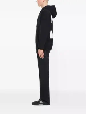 Off-White Printed Zip-up Hoodie