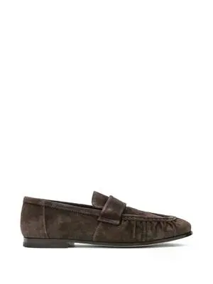 STURLINI FIRENZE Suede Strap Loafers