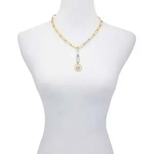 Vince Camuto Coin Pendant Y Necklace