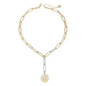 Vince Camuto Coin Pendant Y Necklace
