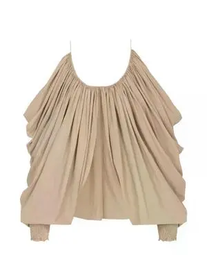 Balmain Cotton Blouse - Neutrals