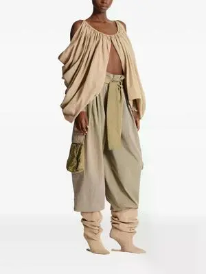 Balmain Cotton Blouse - Neutrals