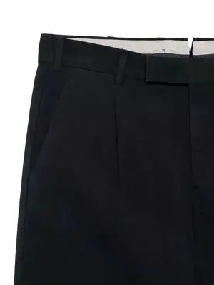 PT TORINO Pleated Tapered Trousers - Blue