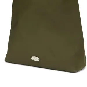 DAMSON MADDER Heavy Satin Lorelai Bag - Olive