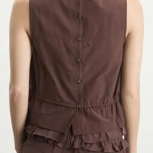 DAMSON MADDER Ailani Sheer Panel Blouse