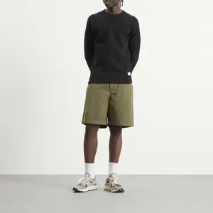 Norse Projects Stevns Military Rib Long Sleeve T-shirt - Black