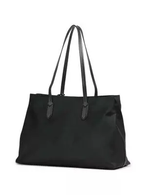 Karl Lagerfeld Ikon Logo-detail Shoulder Bag - Black