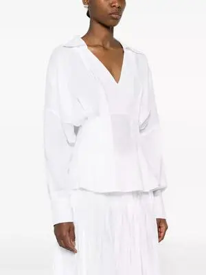 GENNY Collar V-neck Blouse