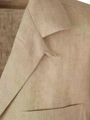 LARDINI Chest-pocket Short-sleeve Shirt - Neutrals