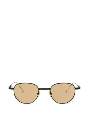 LUNETTERIE GÉNÉRALE Oval-frame Sunglasses - Black