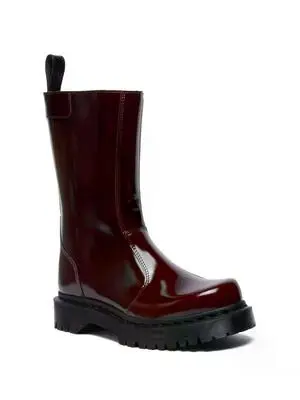 Dr. Martens Rejena Zip Chelsea Boots - Red