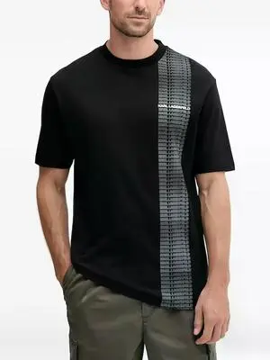 Karl Lagerfeld Logo Stripe T-shirt