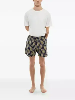 FURSAC Paisley-print Swim Shorts - Blue