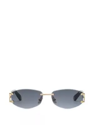 Philipp Plein Rimless Sunglasses - Gold