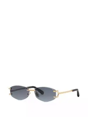Philipp Plein Rimless Sunglasses