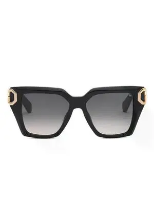 Philipp Plein Logo-plaque Sunglasses - Black