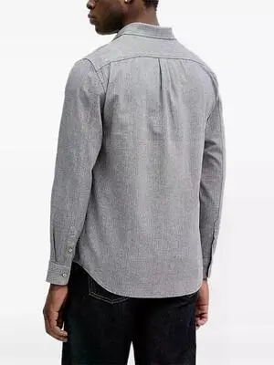 Guess Herringbone Cotton Shirt