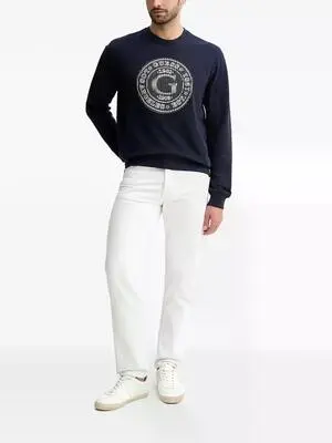 Guess Graphic Round-neck Sweatshirt