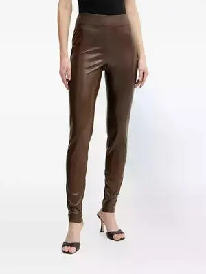 Guess Fitted Trousers - Brown