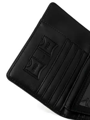 Guess Logo-pattern Passport Case