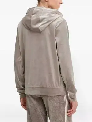 Guess Logo-embellished Hoodie - Neutrals