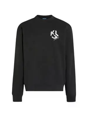 Karl Lagerfeld Monogram-patch Sweatshirt