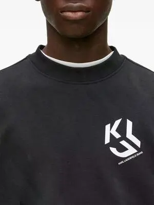Karl Lagerfeld Monogram-patch Sweatshirt