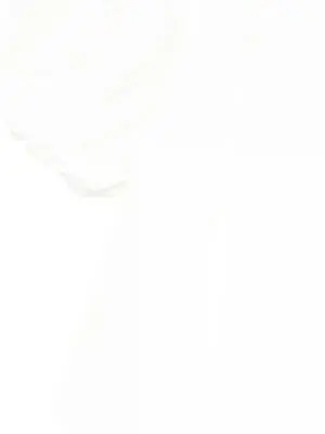 JNBY Pleated V-neck Blouse - White