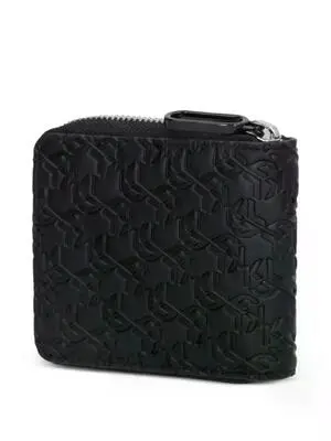 Karl Lagerfeld Embossed Zip Wallet
