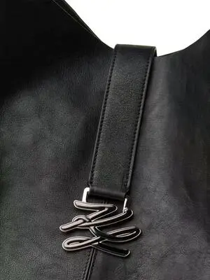 Karl Lagerfeld K/autograph Leather Shoulder Bag