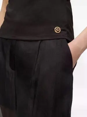 Karl Lagerfeld One-shoulder Draped Top