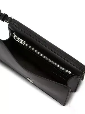 Karl Lagerfeld Mini K/circle Leather Crossbody Bag