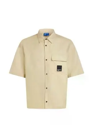 Karl Lagerfeld Chest-pocket Short-sleeve Shirt - Neutrals