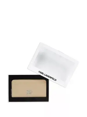 Karl Lagerfeld K/autograph Continental Wallet - Neutrals
