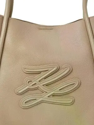 Karl Lagerfeld Medium K/autograph Tote Bag - Neutrals