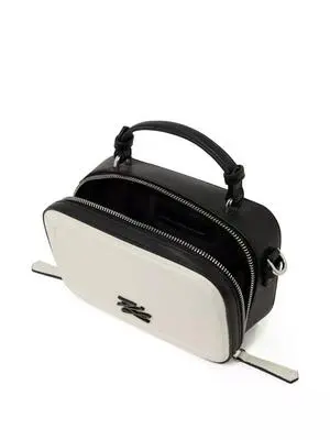 Karl Lagerfeld K/autograph Leather Cross Body Bag