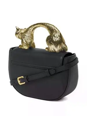 Karl Lagerfeld Leather Top Handle Bag