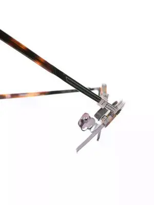 MOVITRA Nexus 03 Geometric-frame Eyeglasses - Brown