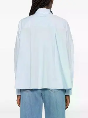 ERMANNO FIRENZE Beaded Ruffled Shirt